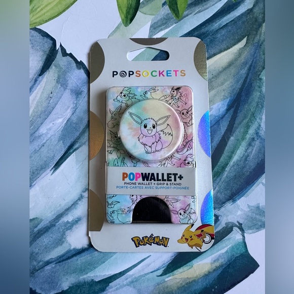 PopSocket | Cell Phones & Accessories | Pokmon Popwallet Pastel Eevee ...